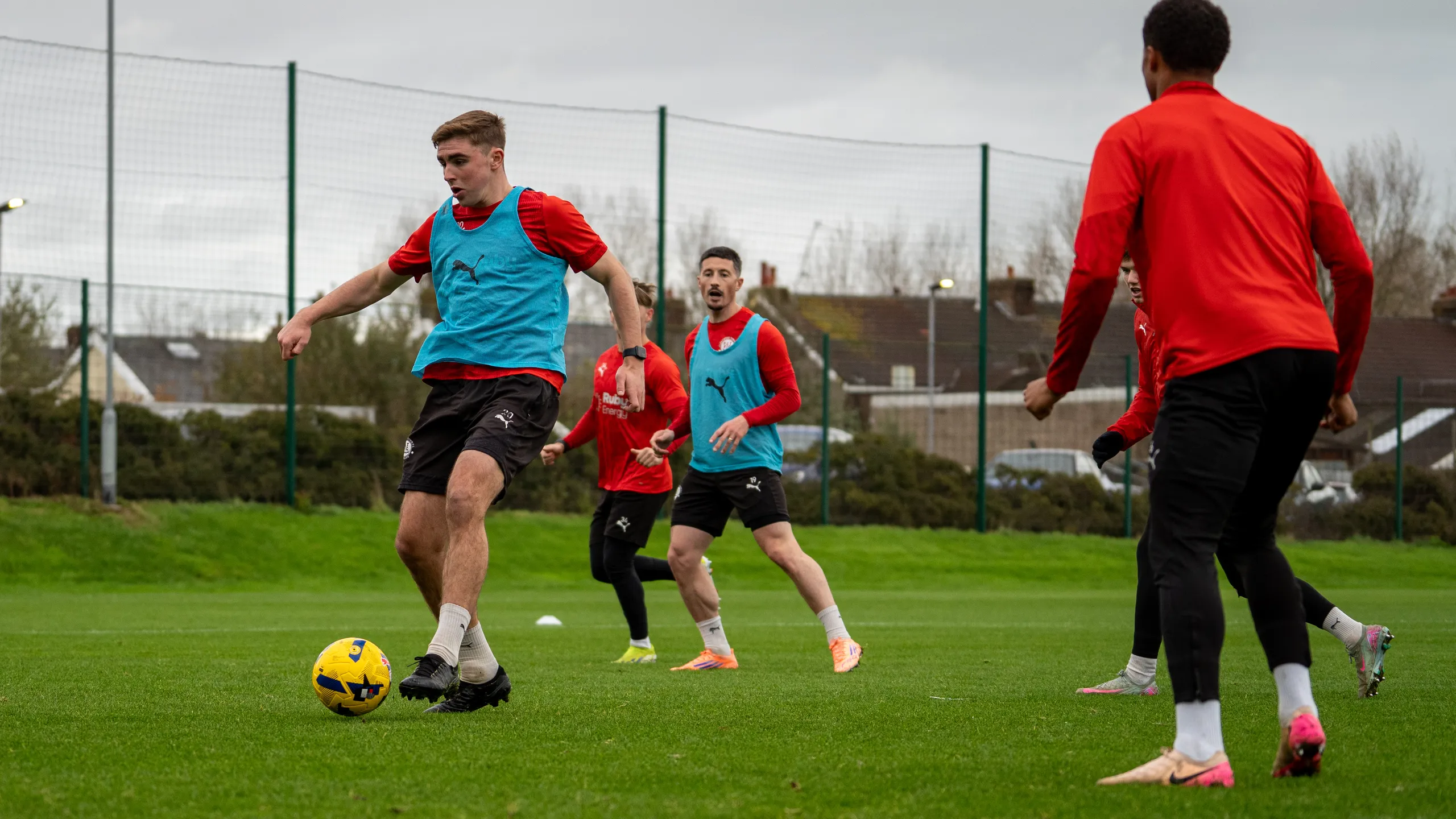 Training Gallery: Back to work at HQ after FA Cup win - Fleetwood Town ...